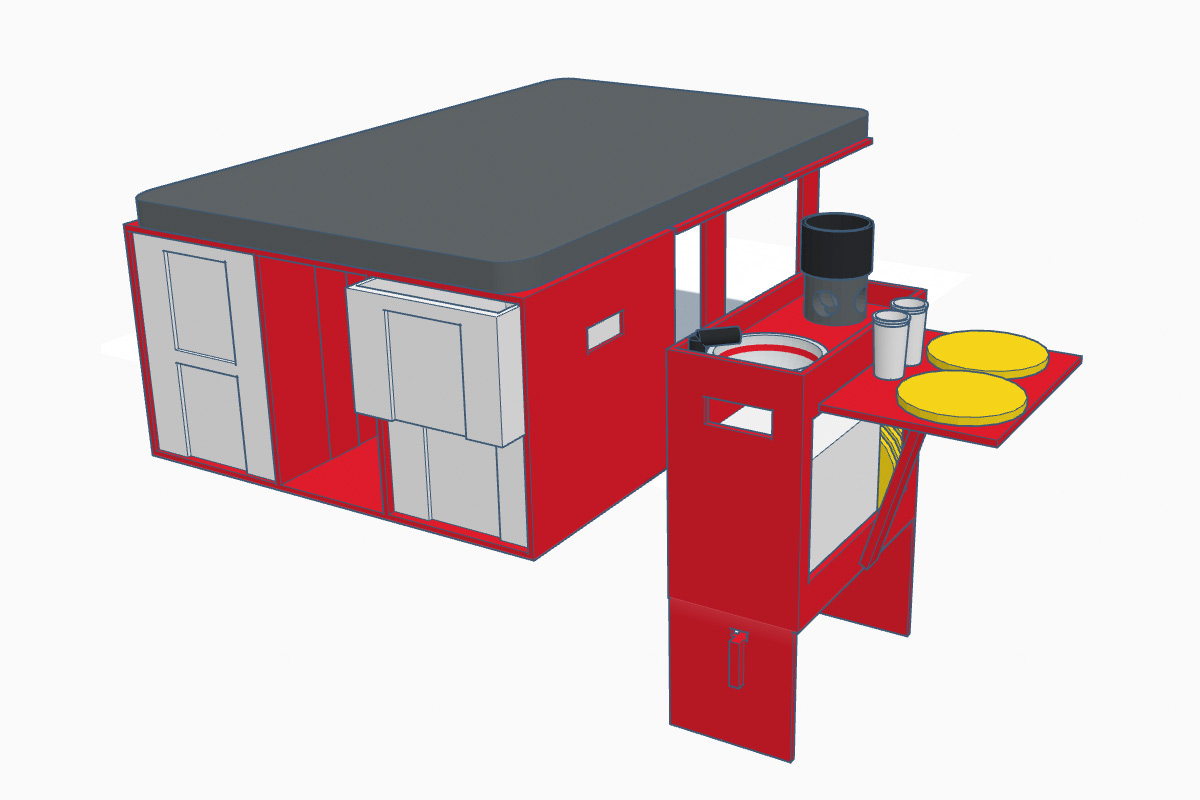 Unsere Peugeot Rifter DIY Campingbox: Die Bauphase von der Platte zur ...